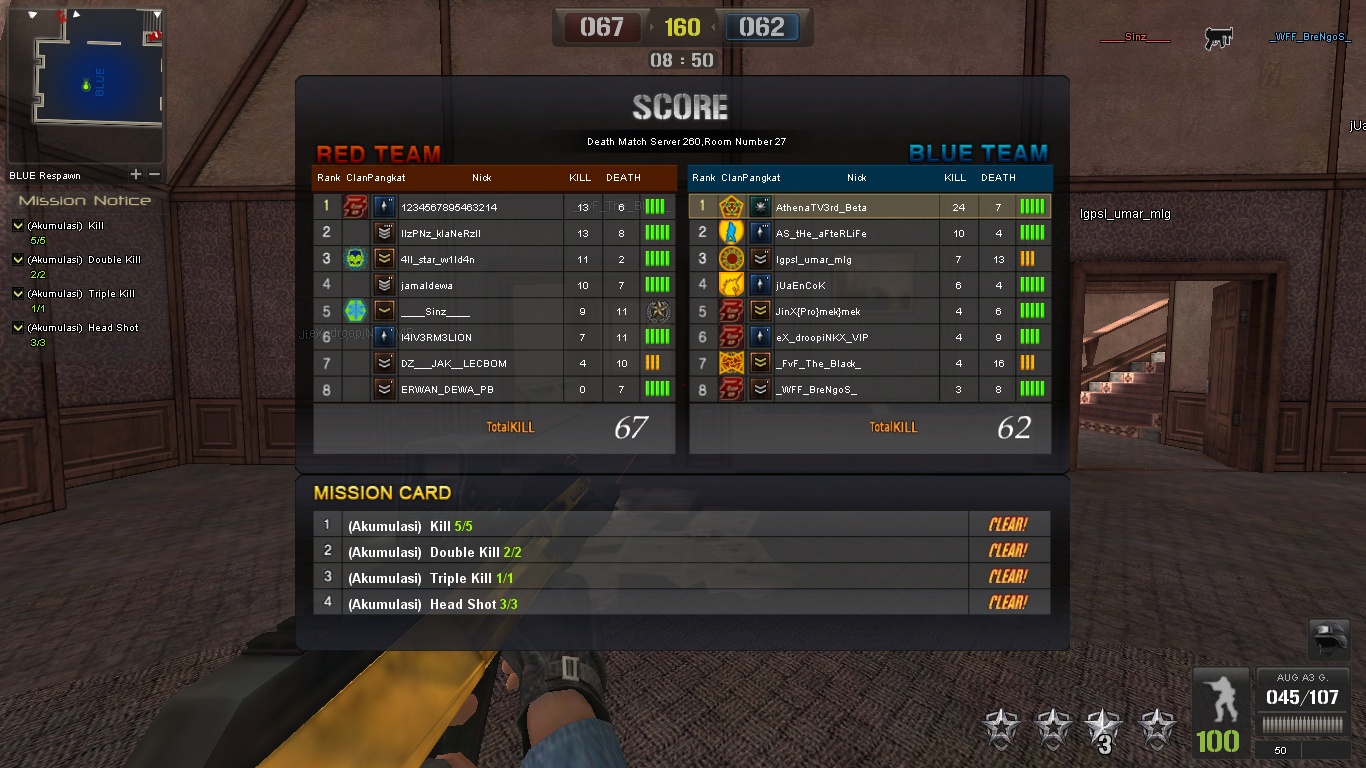 PENGALAMAN BERMAIN POINT BLANK - AUG A3 GOLD | Tips dan Trik bermain ...