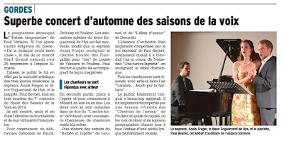 Les saisons de la voix