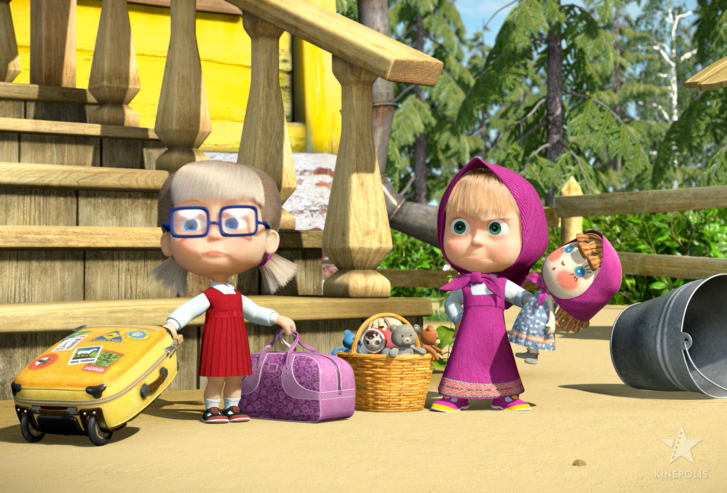 Masha en de Beer naar de bioscoop - Getest op kinderen