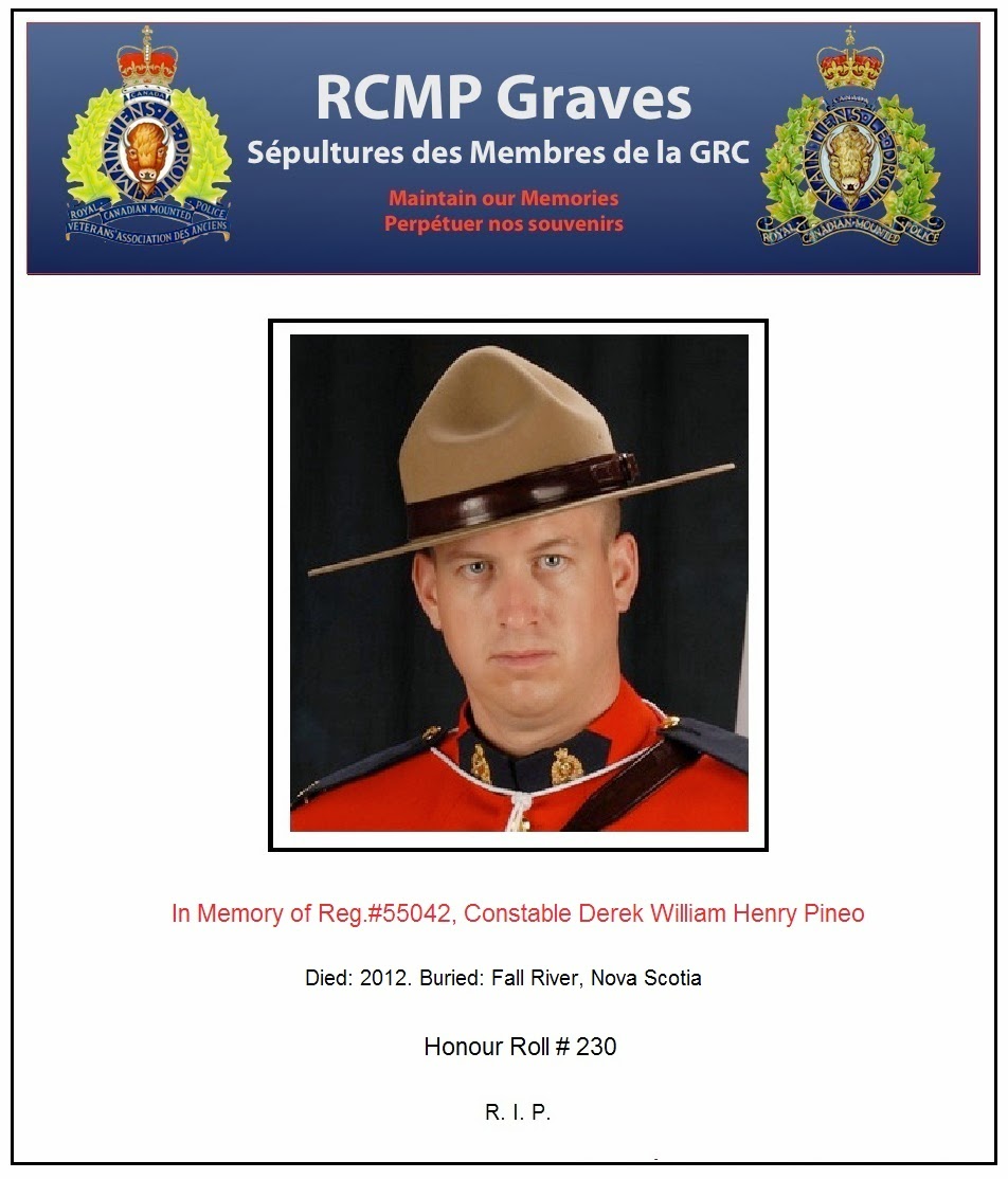 RCMP/GRC Grave Discovery & Information Website: www.rcmpgraves.com: In ...