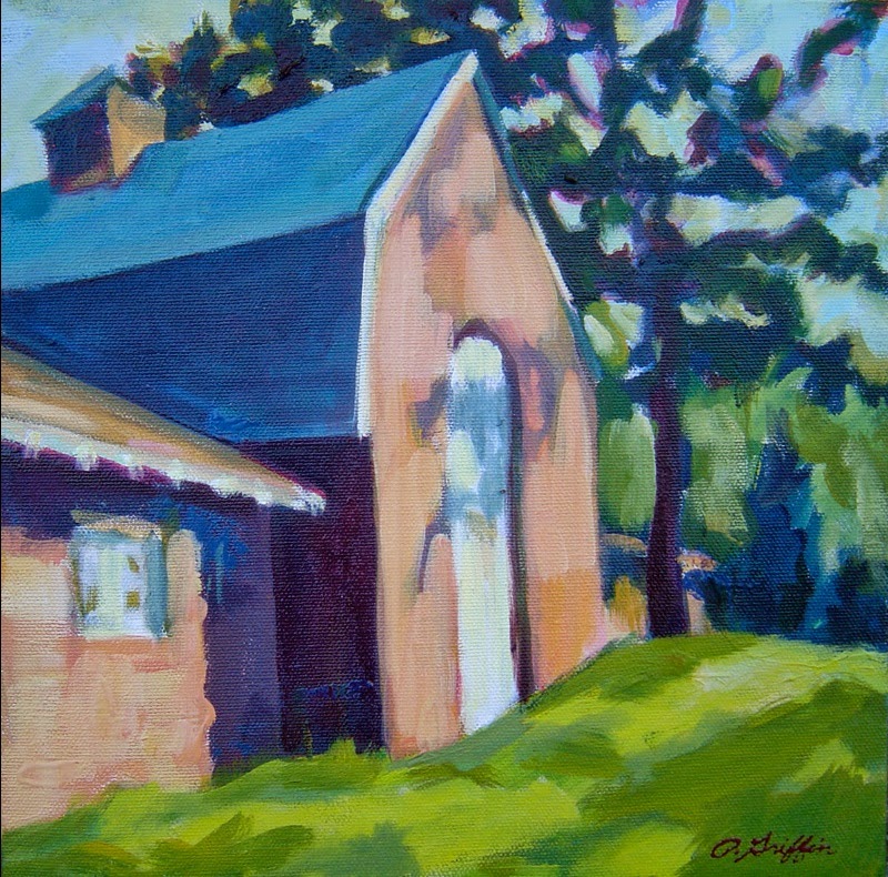 Contemporary Artists of Pennslyvania: Colorful Landscape Oil Painting ...