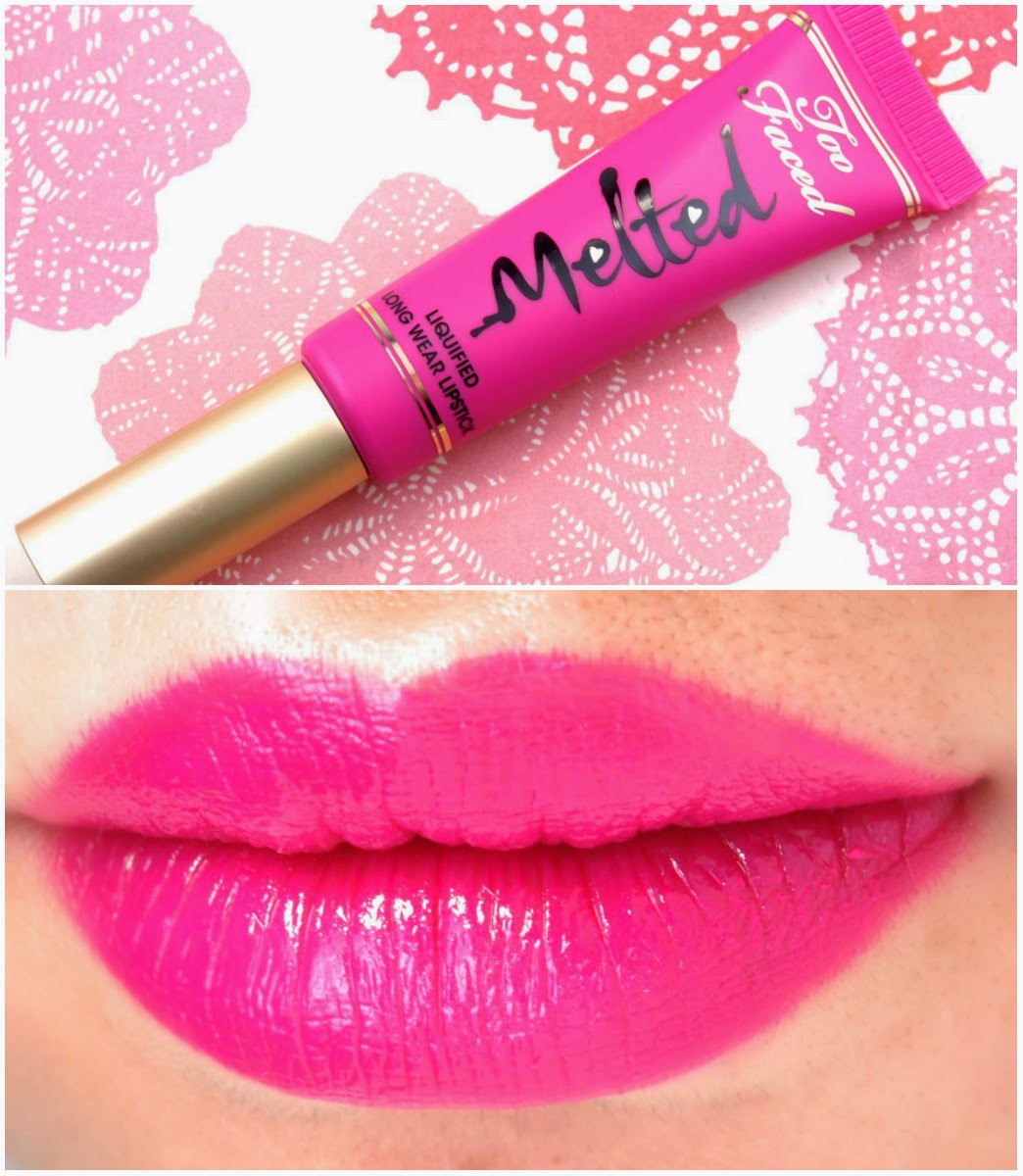 Too Faced Melted Liquified Long Wear Lipstick in "Melted Fuchsia ...