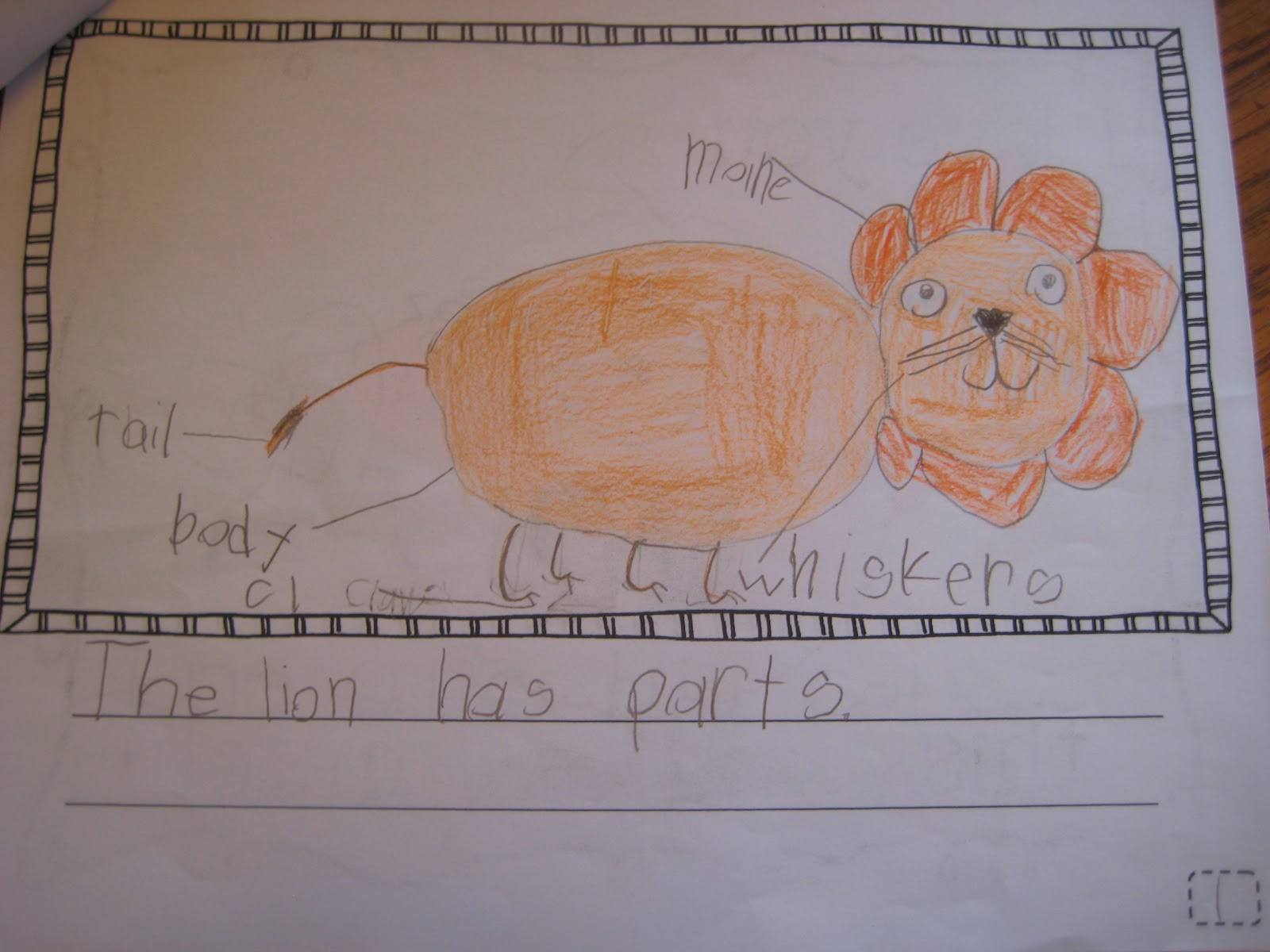 It's "OWL" Good in Kindergarten: Informative Writing Lion Style!