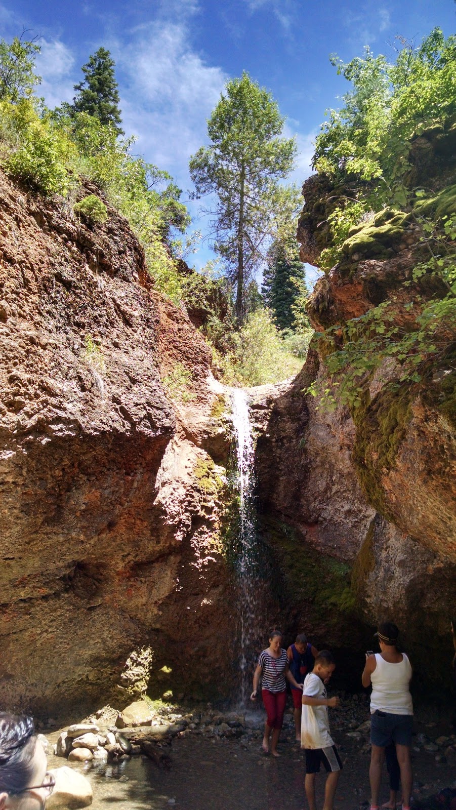 Running on Eddie: Grotto Trail Falls Hike - Payson Utah