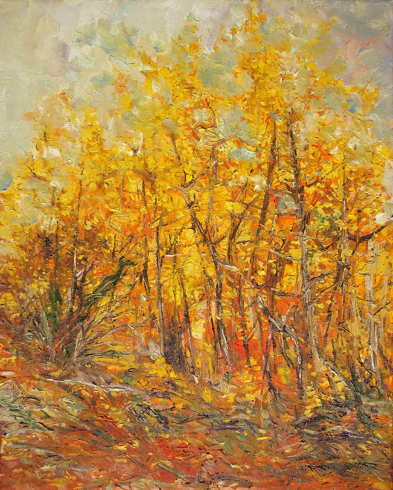 Logbook of an Unknown Artist: Autumn or Fall : Paintings