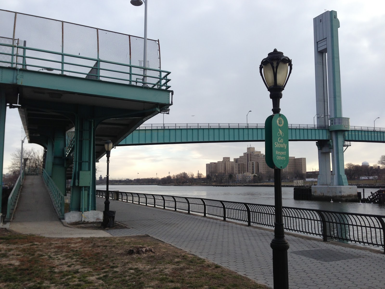 NYC Bridge Runs: Wards Island Bridge / 103rd St Footbridge