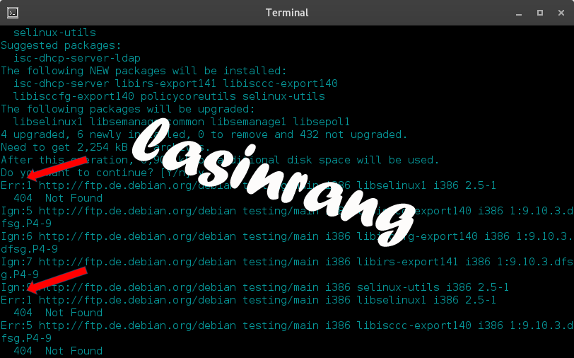 Cara install linset di kali linux 2016.1 - Instalasi software