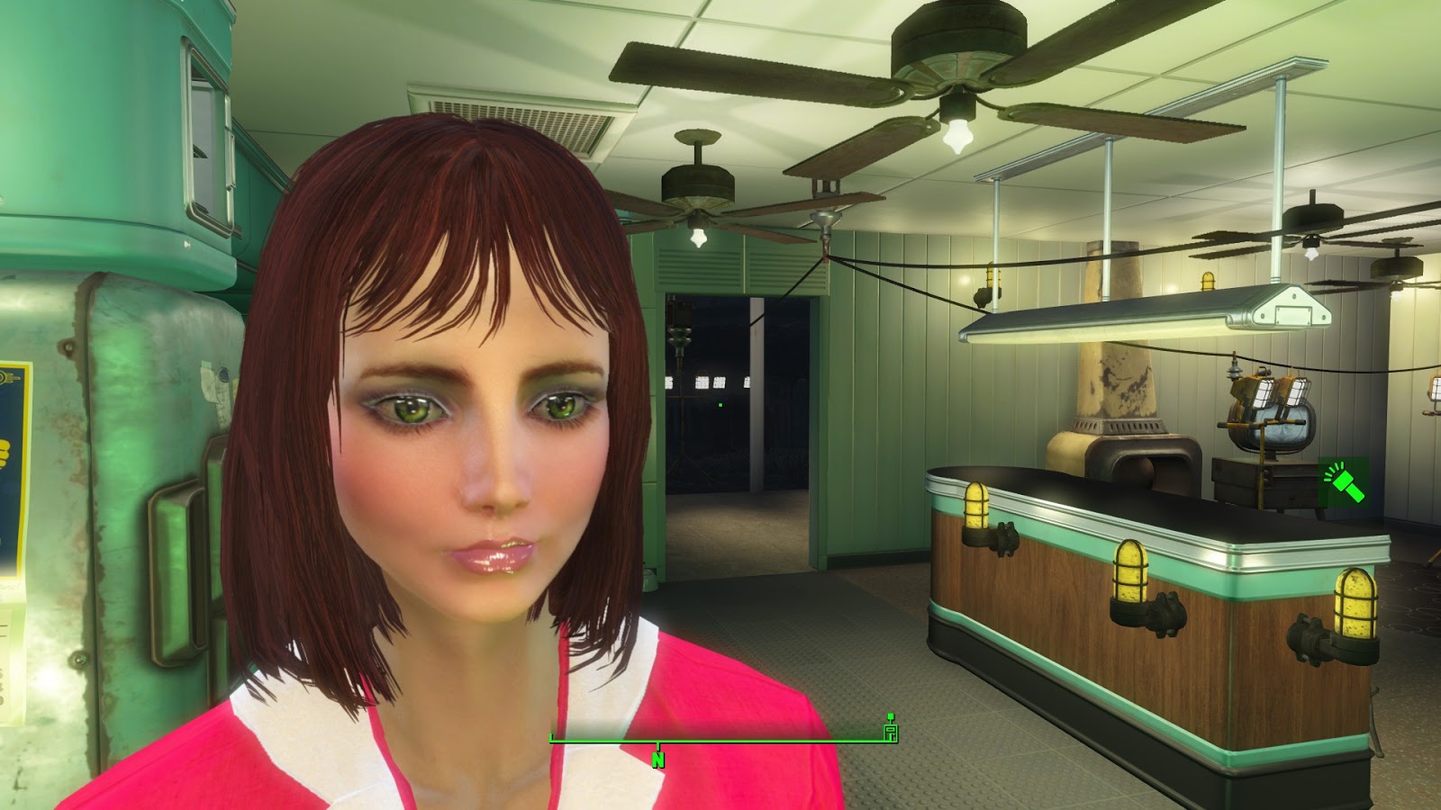 Fallout4 美人 by 香瑩: Fallout4 キャラメイク 美人「Holly」(辐射4 女性美化)