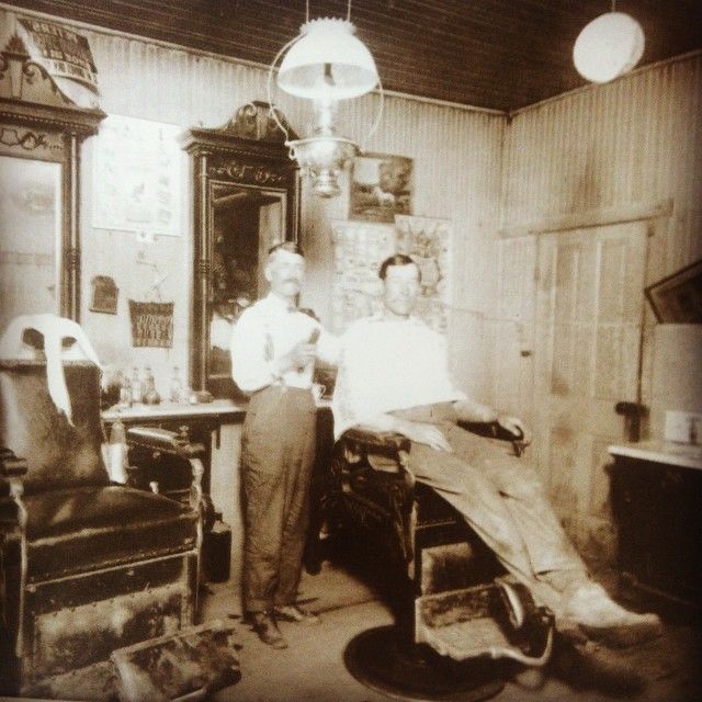 Western Fictioneers: Barbers and Barbershops in the Old West Part Two ...
