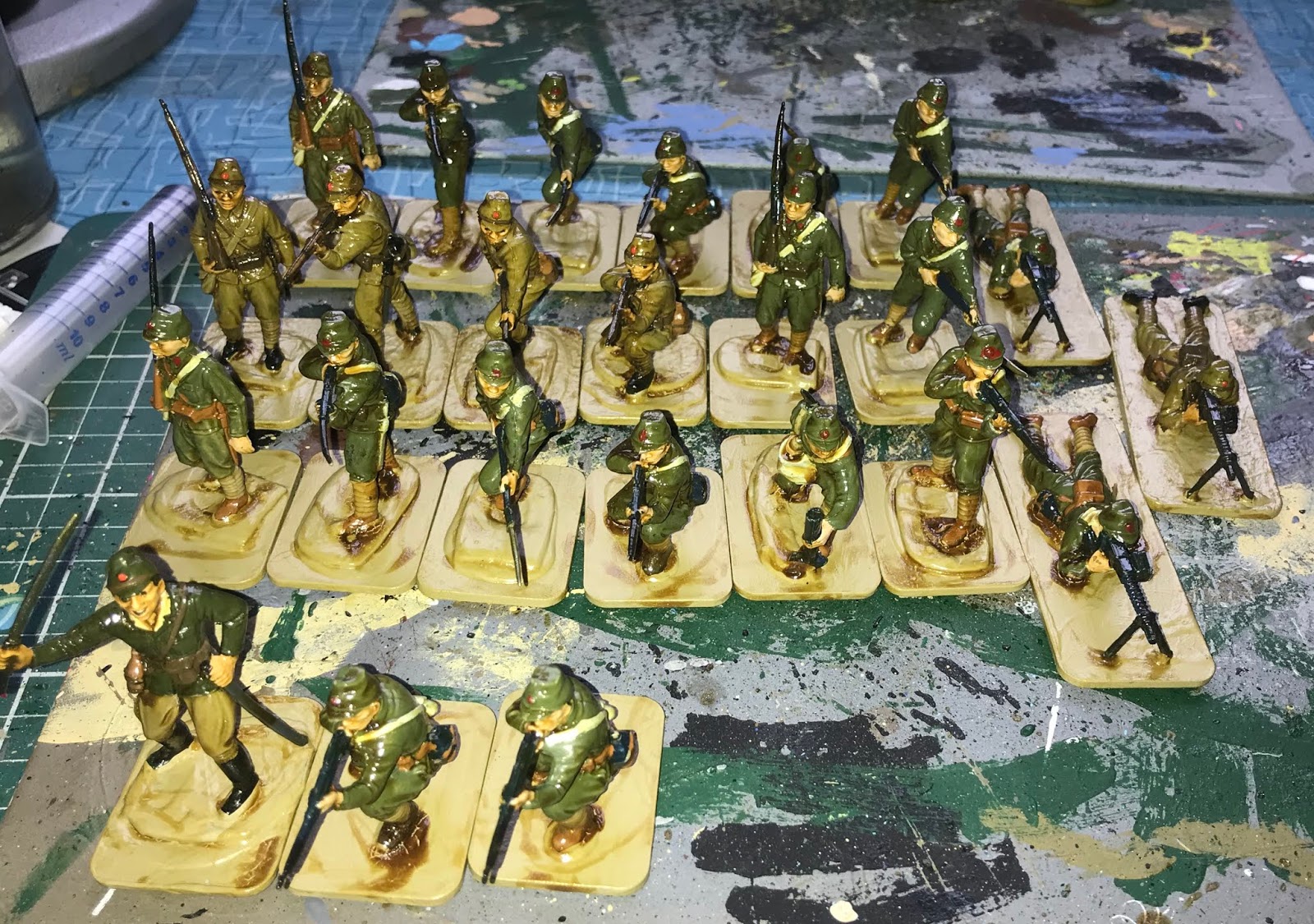 Megablitz and more: Airfix Japanese infantry