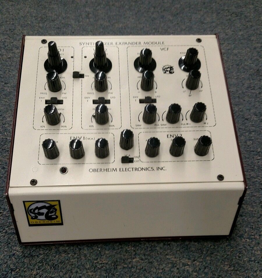 MATRIXSYNTH: Oberheim CPS1 Synthesizer Expander Module SN 0172 with CV Mods