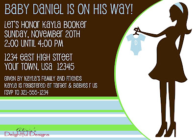 Alicia's Delightful Designs: Custom Invitations