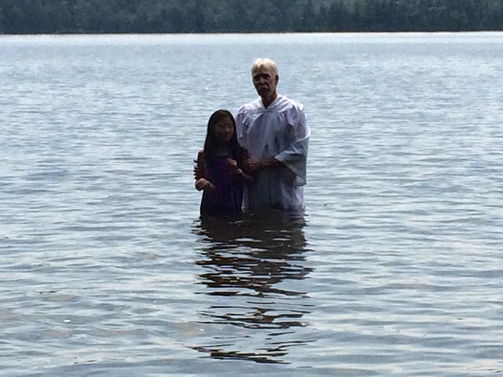 Barrels of Blessings: Baptism on the Lake