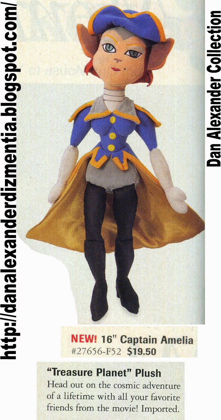 Dan Alexander Dizmentia: Disney's Treasure Planet Plush