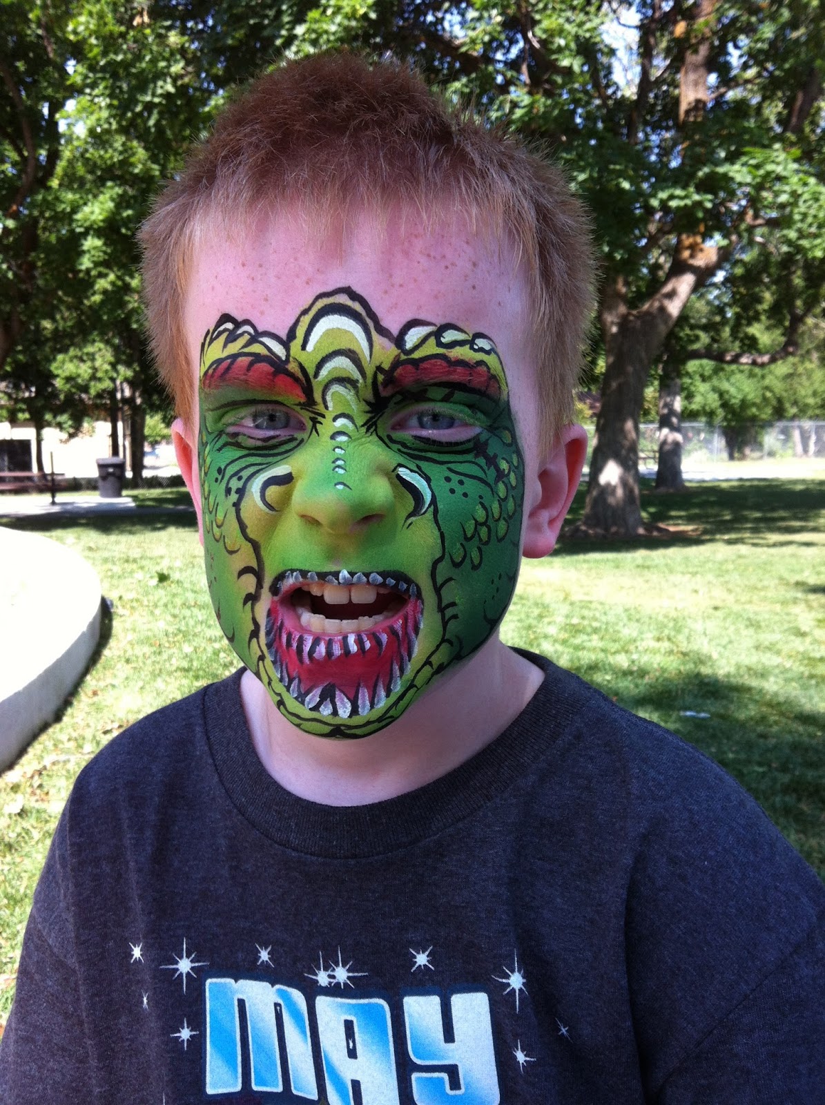 Face Painting Illusions and Balloon Art, LLC: Lego Chima Crocodile Face ...