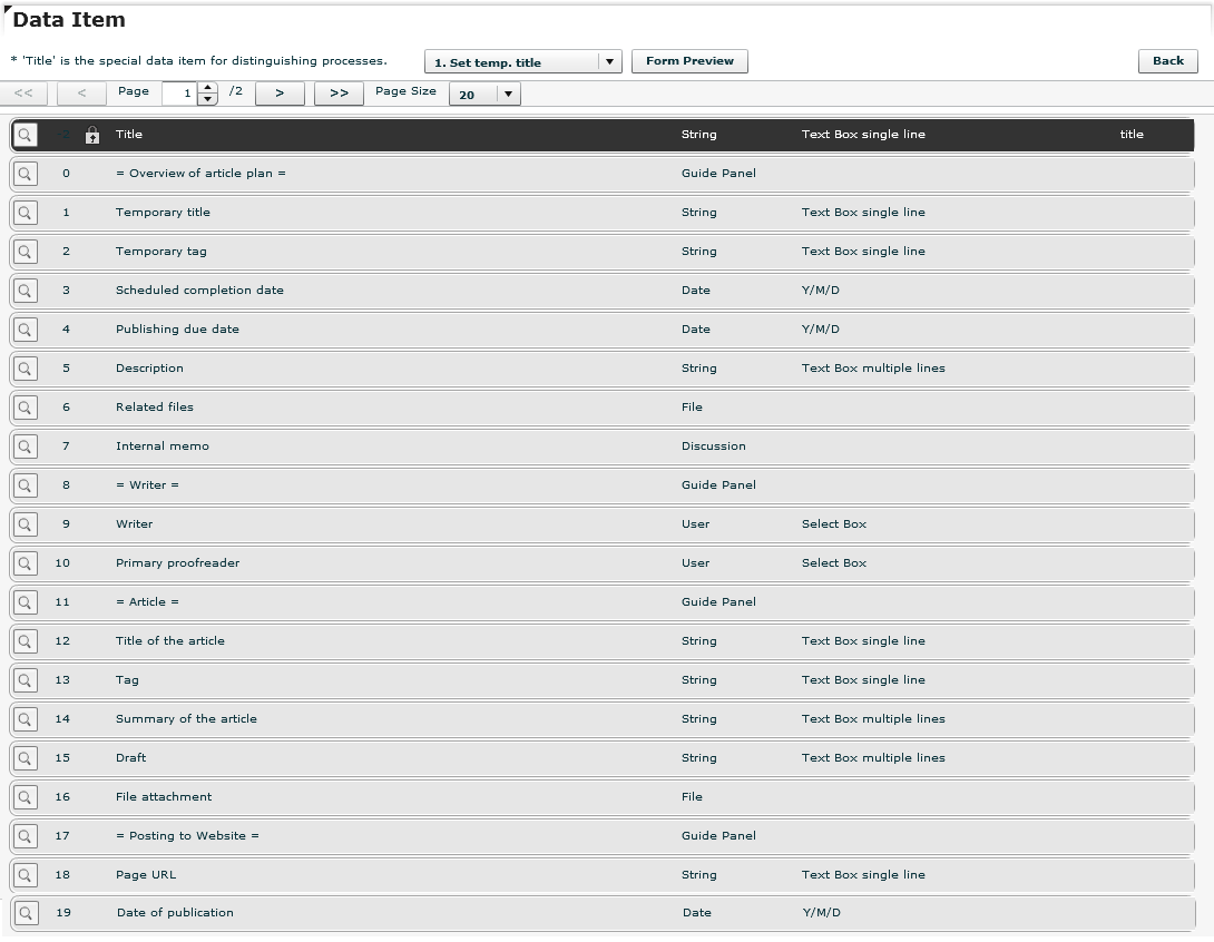 Workflow Sample: Episode 571: Business Improvement In Website Operation