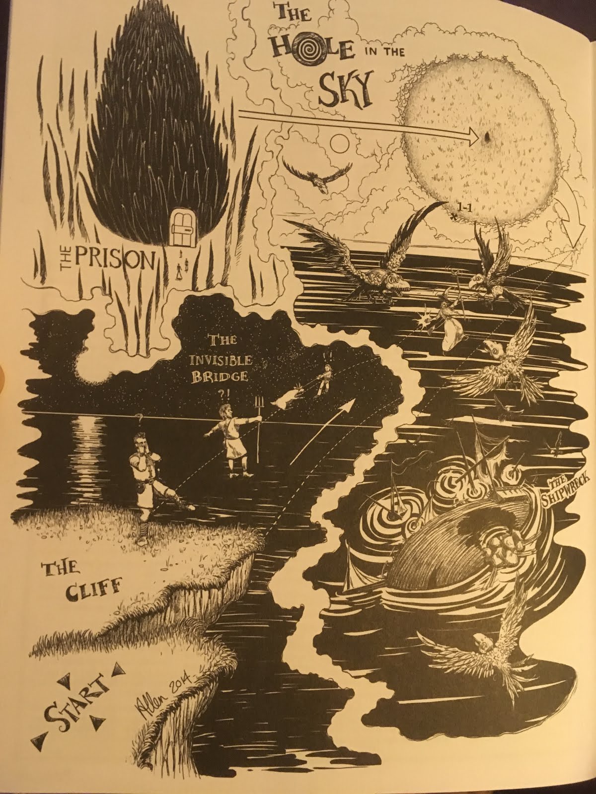 Twenty Sides to Every Story: Review: Hole in the Sky (DCC RPG)