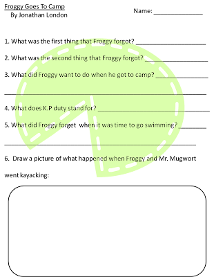 School Happenings: Froggy Goes to Camp And Froggy Learns to Swim