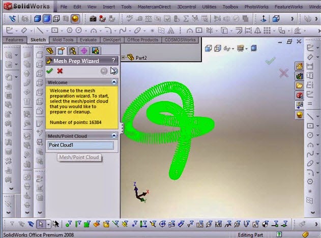 How to create point clouds in Matlab to Solidworks - SolidWorks Share