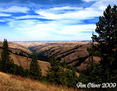 Jim Oliver's Oregon Landscape Images: Deadman's Pass, Blue Mountains ...