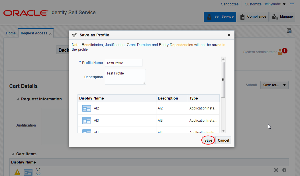 Anands Oracle Identity Management Blog Oim How To Createdelete Request Profile In 11gr2ps3
