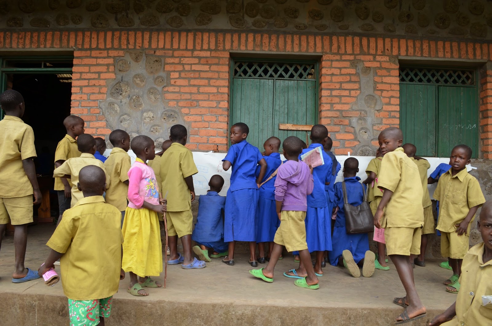 Sophie Blackall: Visiting schools in Rwanda