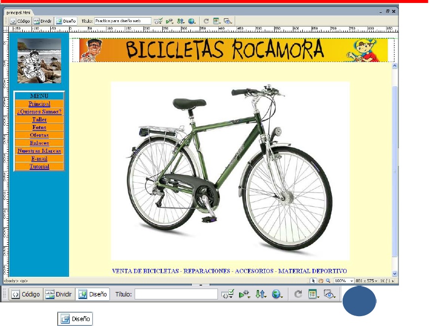 Lenguaje estructurado: ADOBE DREAMWEAVER