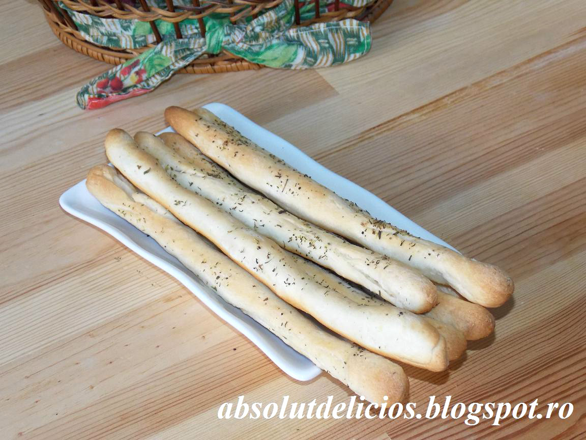 Absolut Delicios: GRISINE DE CASA