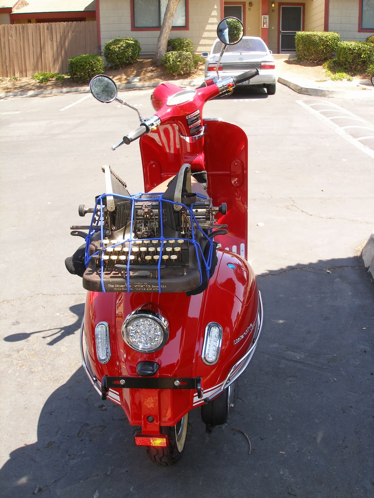 Fat Chick On A Scooter
