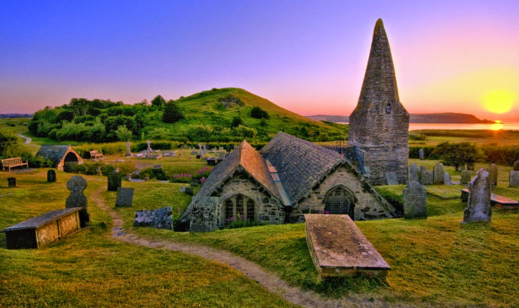 art wonder every day: St Enodoc's Church, Trebetherick