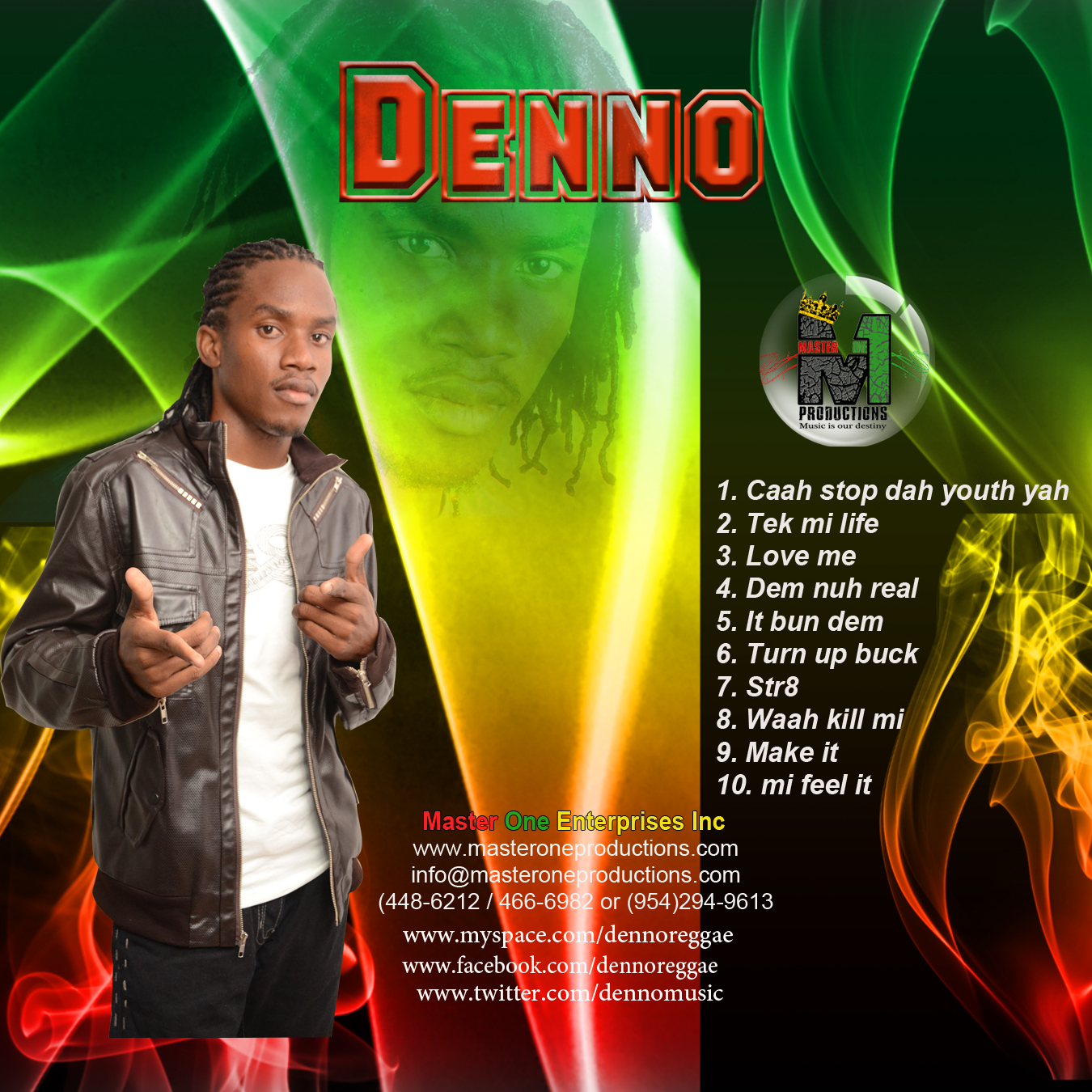 MixtapeYARDY Official Blog: DENNO [Reggae/Dancehall Sensation]