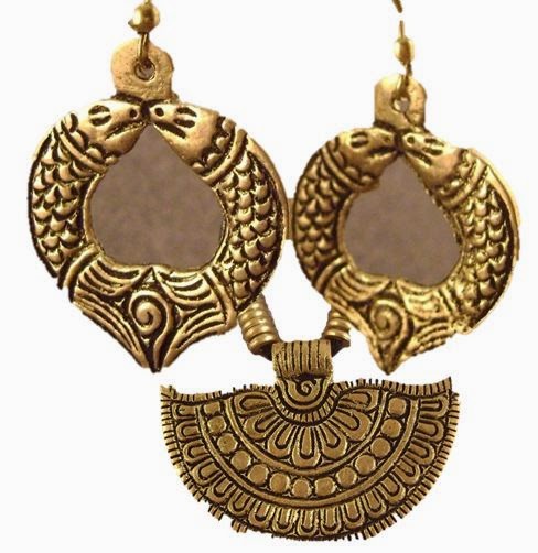 My Textile Notes: Dokra or Dhokra Jewellery