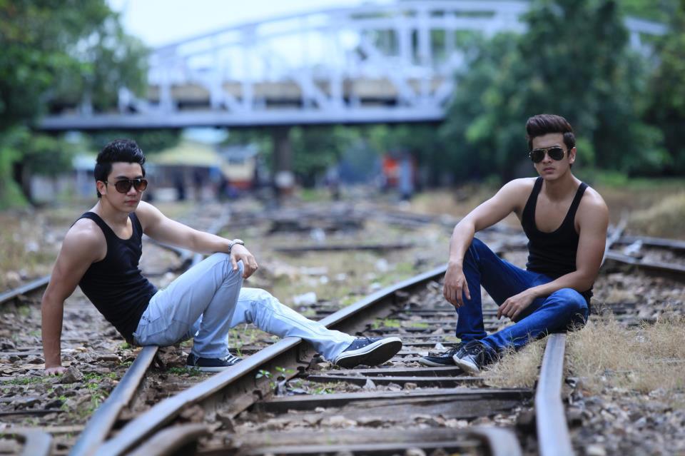 M y a n m a r H u n k s: Min Thein Khant and Pyae Sone Ko @ Instyle ...