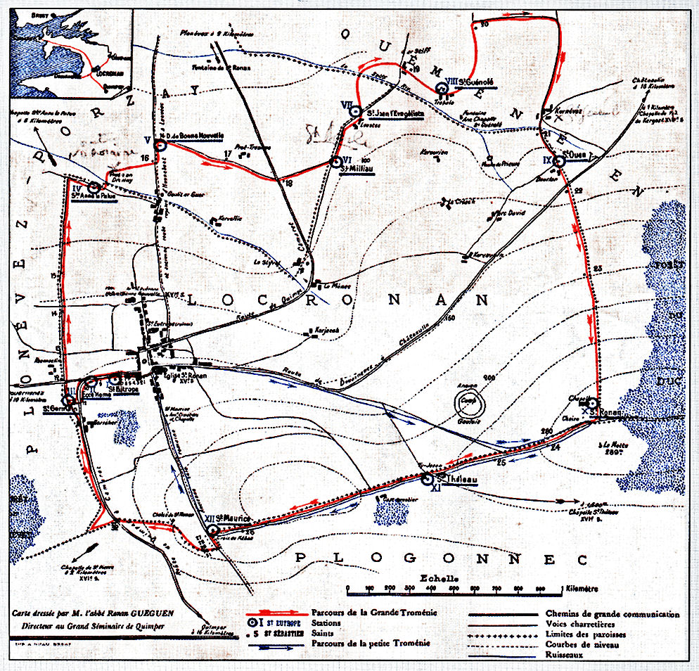 EARTH AND HER SPECIAL PLACES: 13 LOCRONAN, the place where Paganism and ...