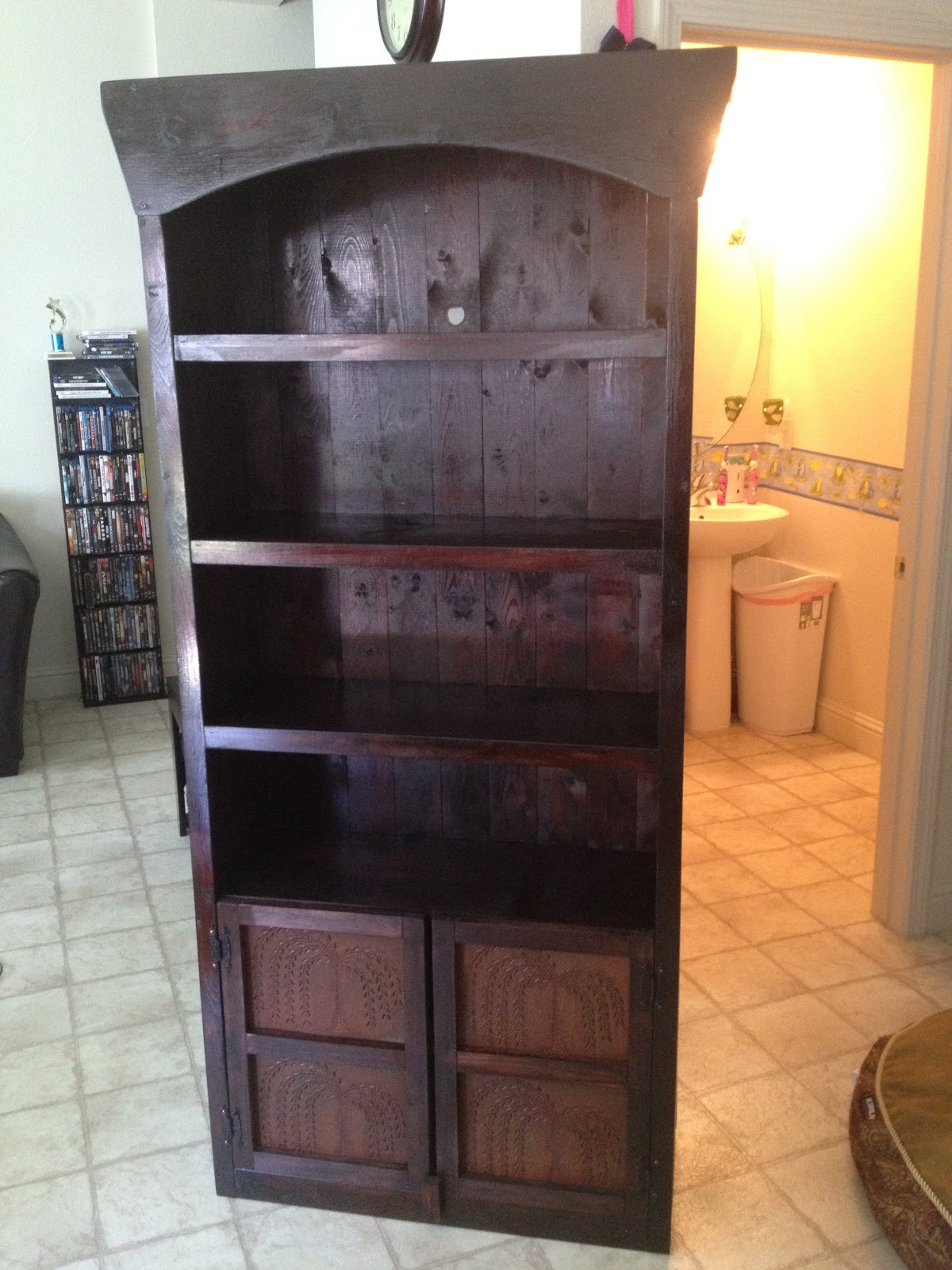 Primitive Furniture ~*~: Willow Tree Bookshelf