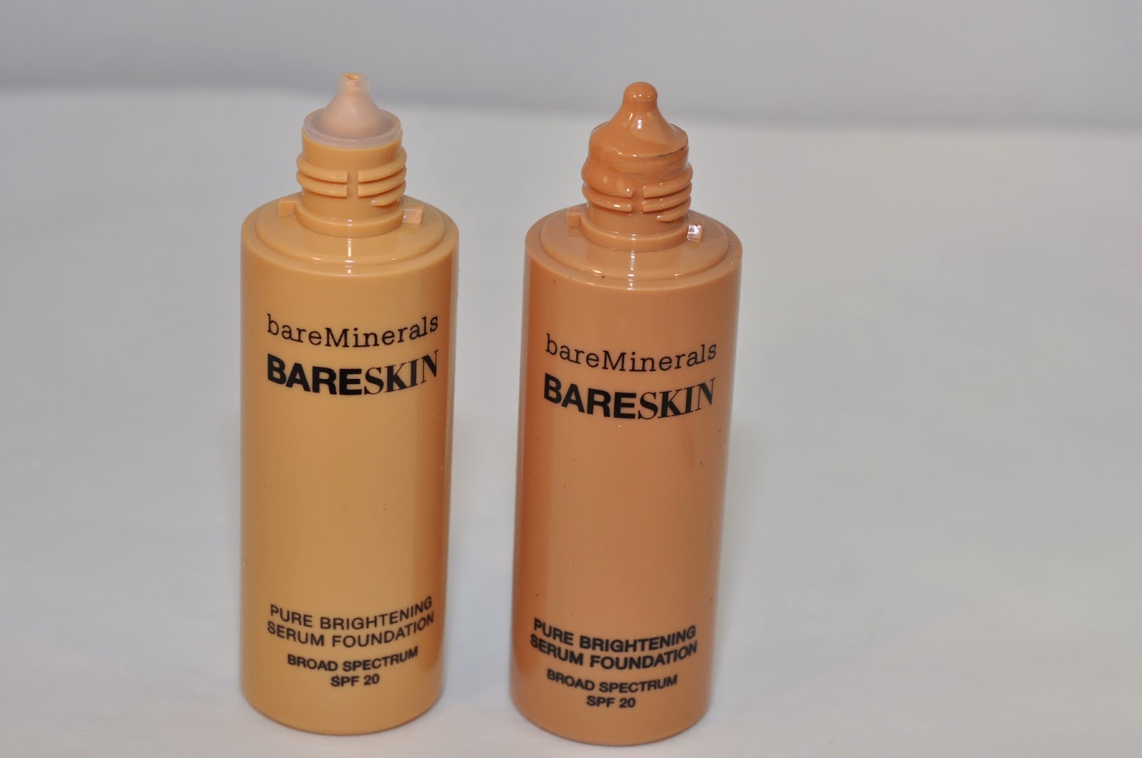 bareMinerals Bare Skin Pure Brightening Serum Foundation Demo and Video ...