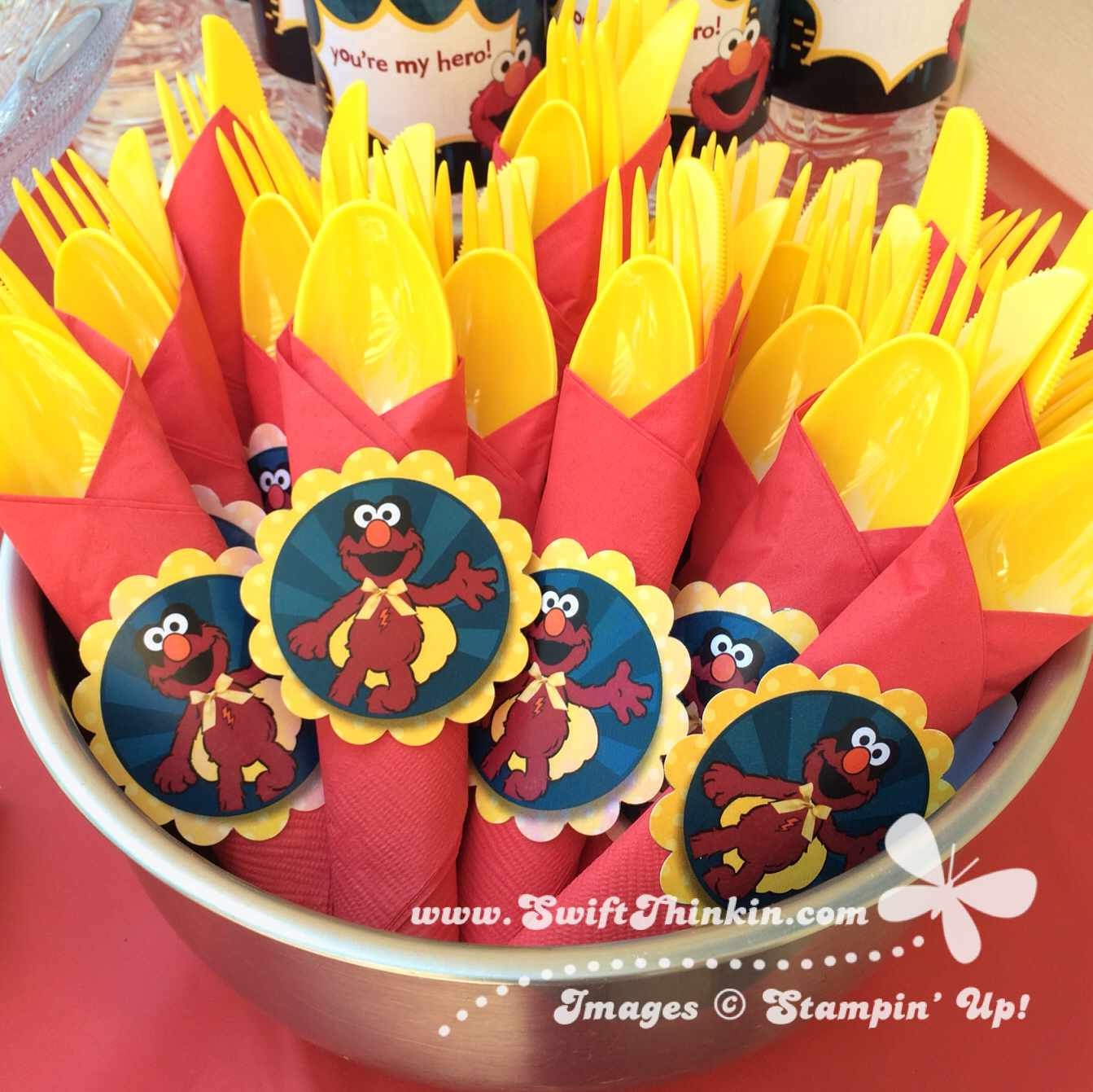 Swift Thinkin': Super Elmo Party Food