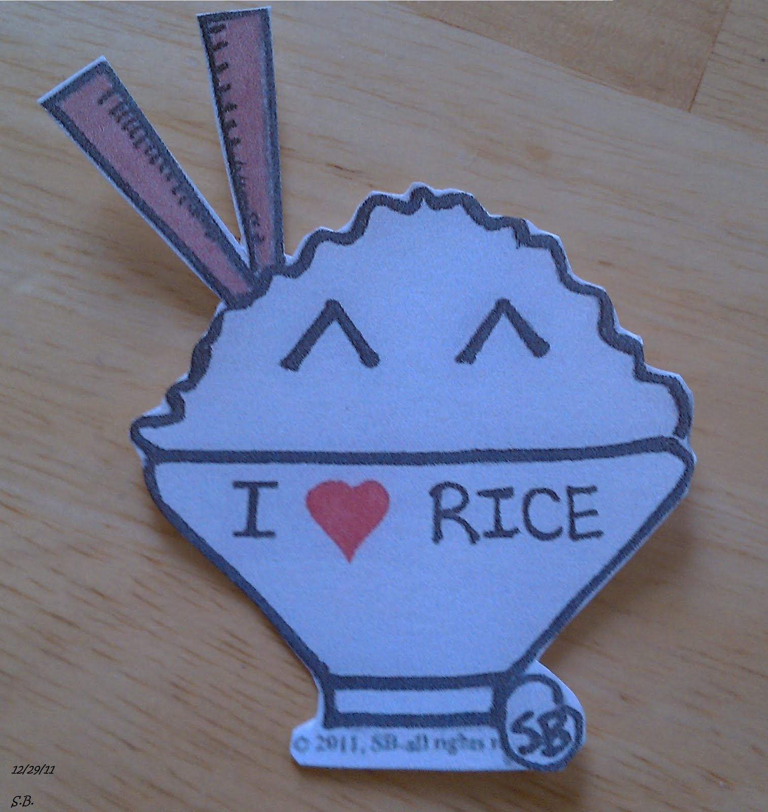 The Good Stuff: "I ♥ Rice" Stickers' are now on Sale!