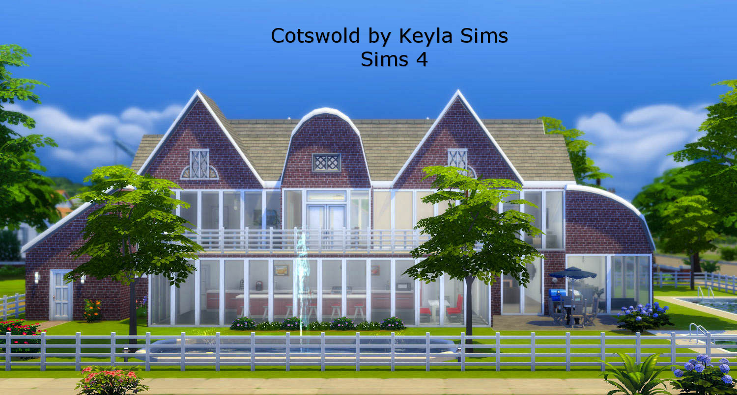 Keyla Sims : TS4 Lot: Costwold House