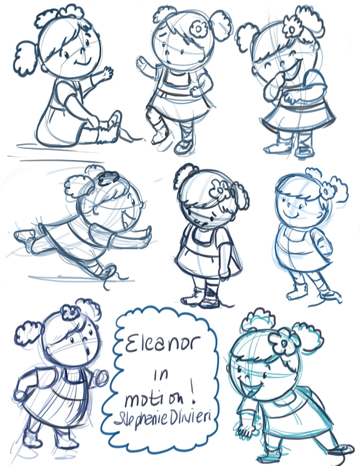 MATS Illustrating Children's Books Rough Sketchs