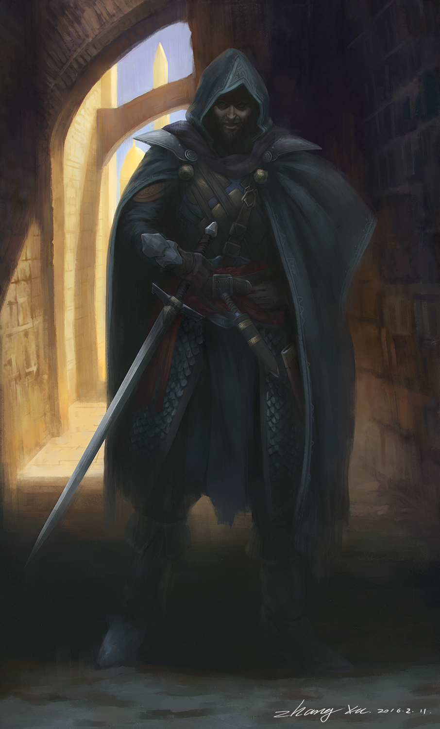 Alan Zhang(Xu Zhang) Concept art and design: The new practice, Assassin ...