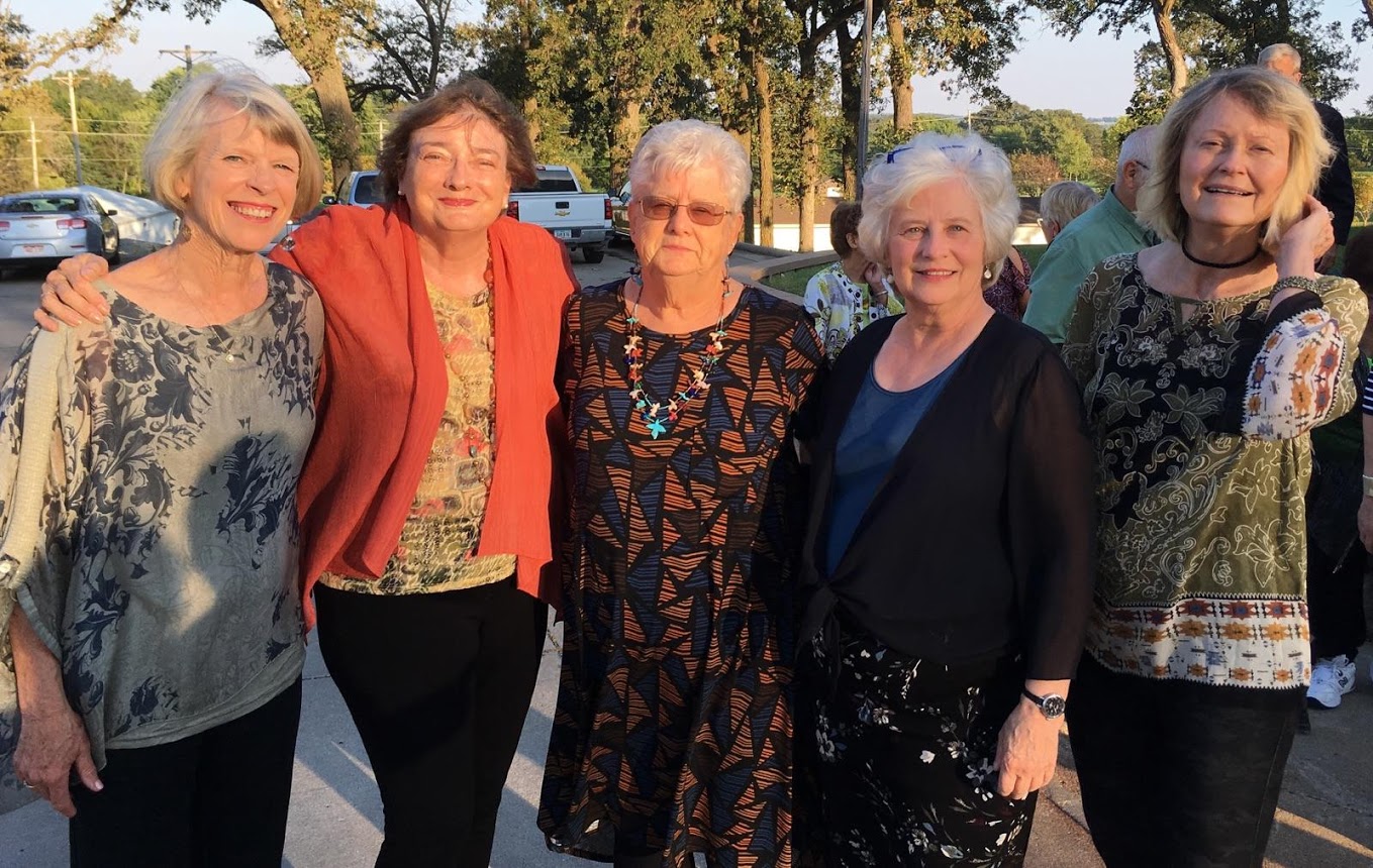 L & P Miles : Phyllis' 55 year Class reunion ---- done