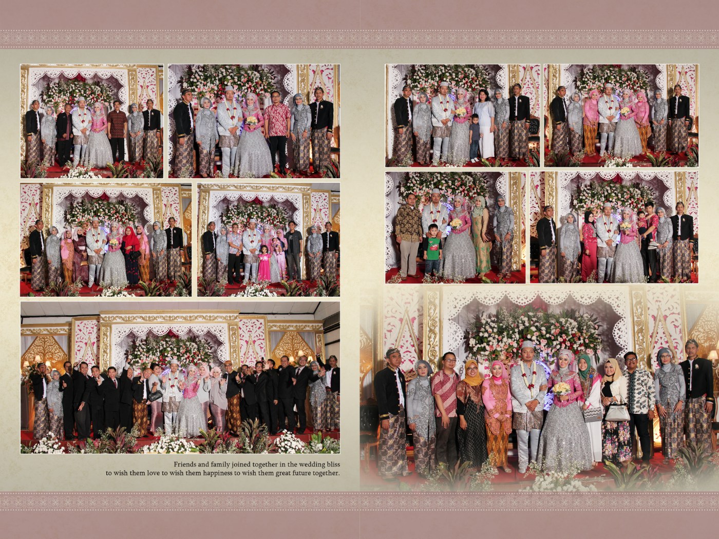 Contoh Photo Kolase Album Pernikahan Sederhana ~ Editing Album Wedding ...