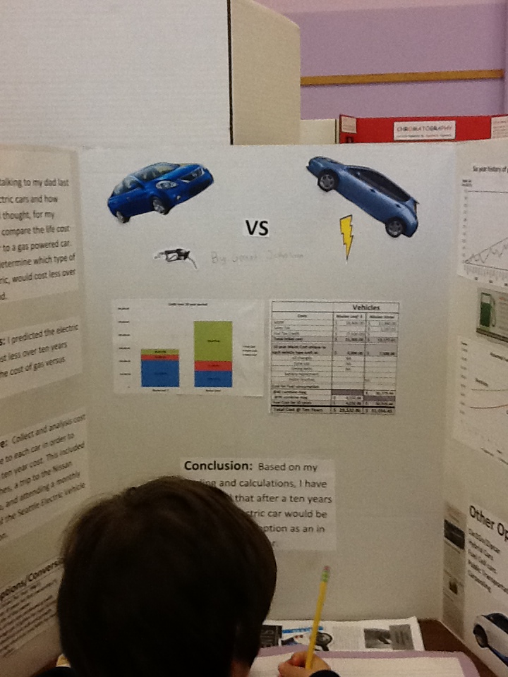 P4 is Out of This World!: Science Fair Photos