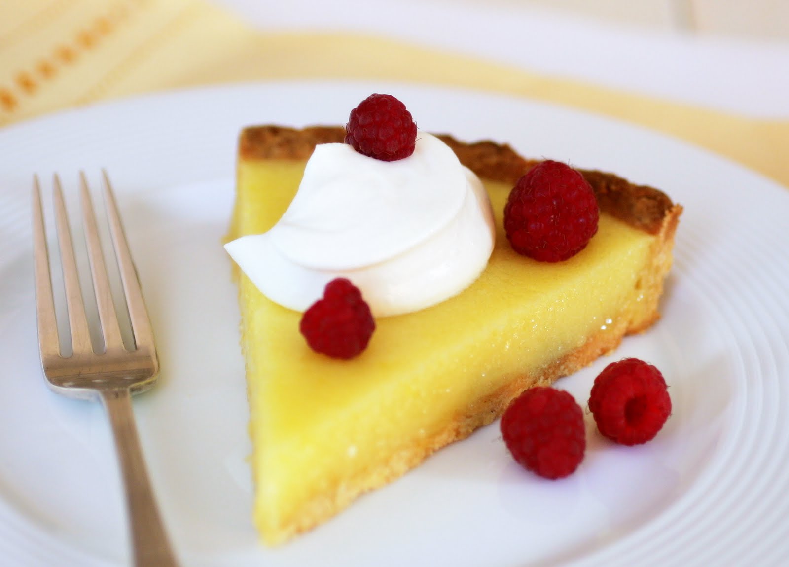 Tish Boyle Sweet Dreams: Lemon Tart in a Cornmeal Crust with Mascarpone ...