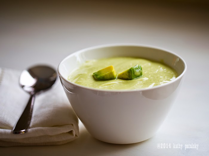 Super Dreamy Raw Avo-Coco Soup! Avocado + Coconut {video ...