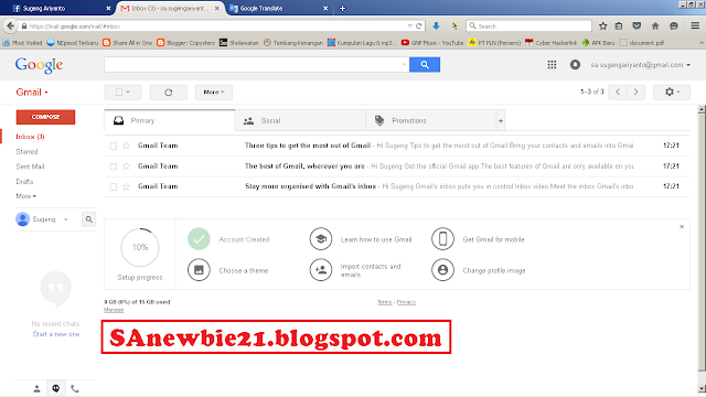 TUTORIAL CARA MEMBUAT ATAU MERUBAH POTO PROFIL GMAIL - SA Copysterz Web
