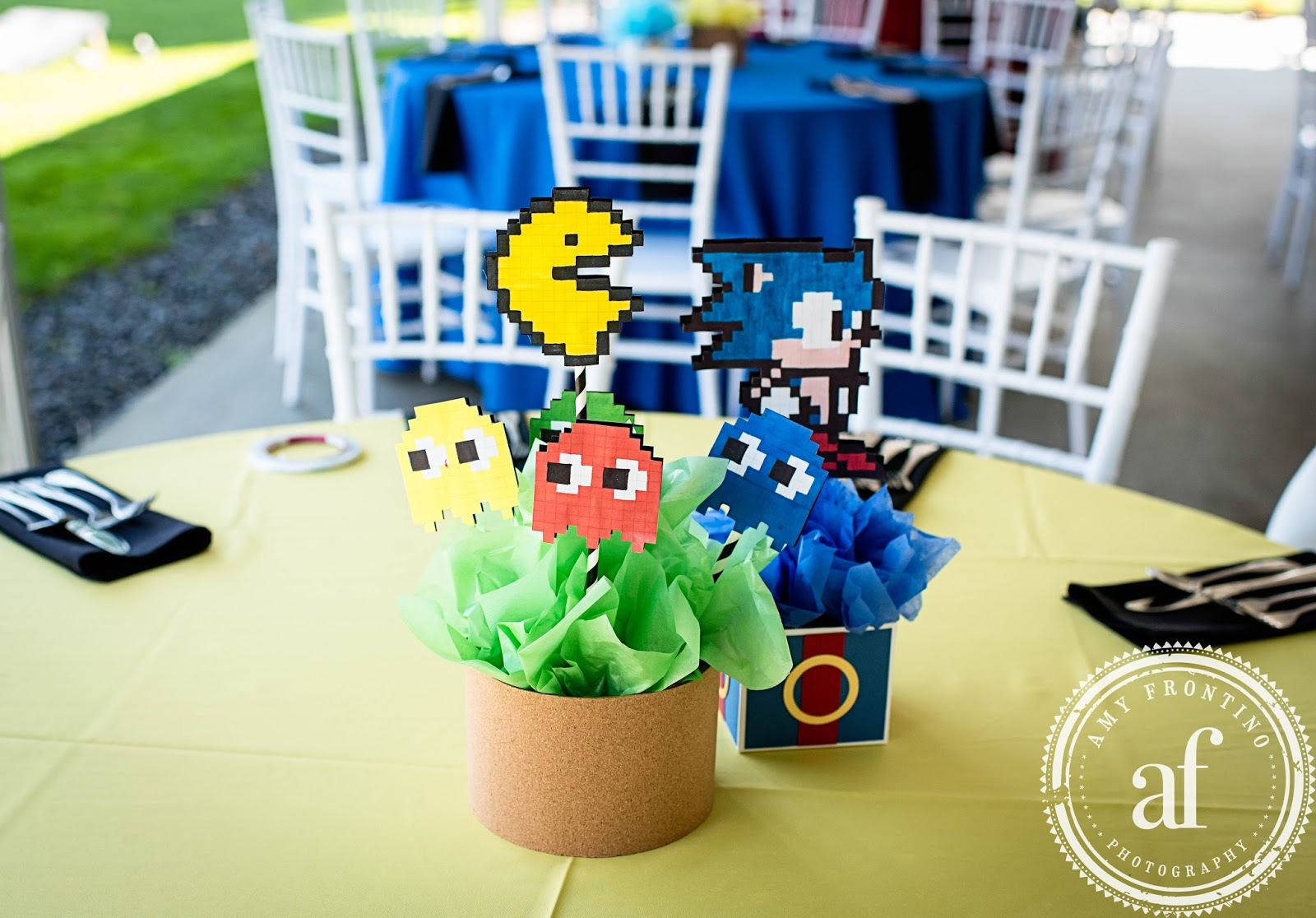 CraftDee1 Parties and Crafts: Vintage Video game theme party
