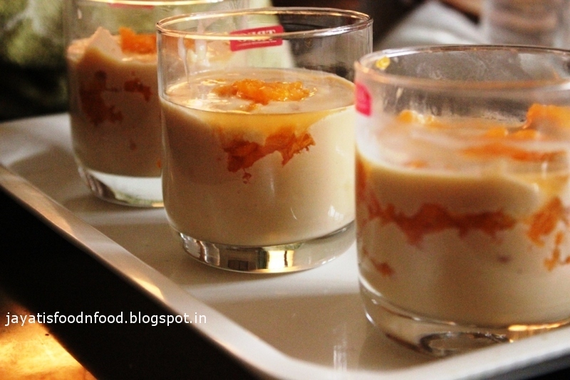 Jayati's Food Journey - Enjoy!!!: Kheer Komla - Orange Milk Pudding