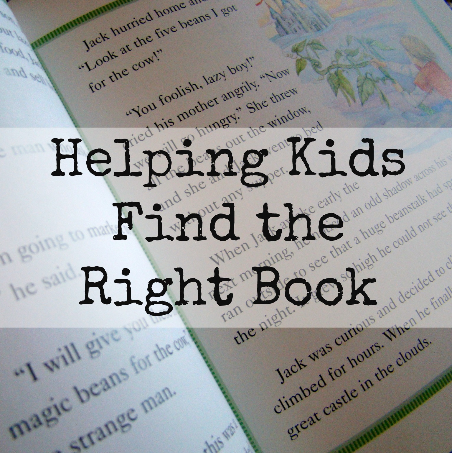 Finding the Right Book ~ Reading Confetti